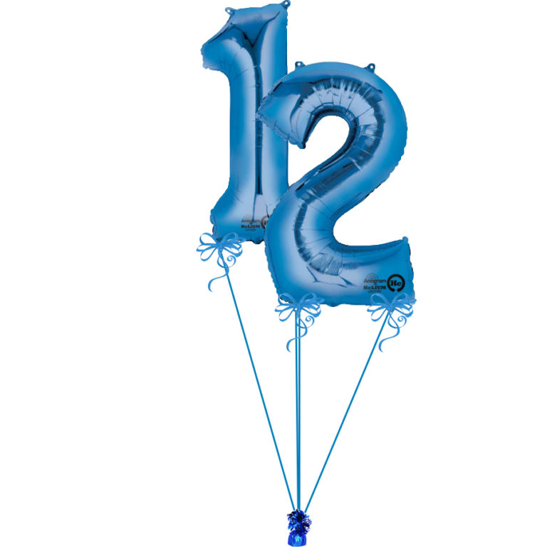 Blue Giant Numbers 12 | Magic Balloons