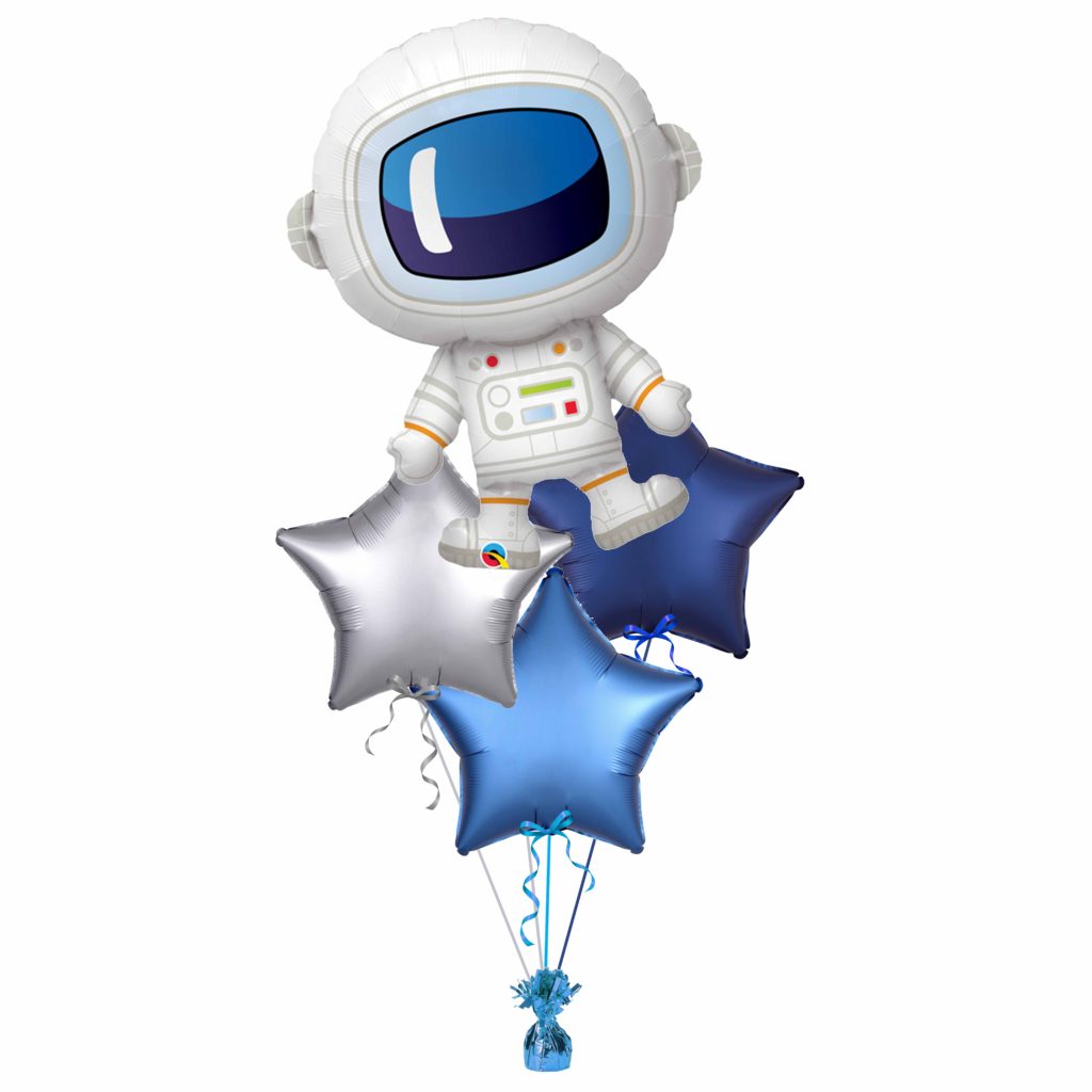 Adorable Astronaut Shape Bunch | Magic Balloons