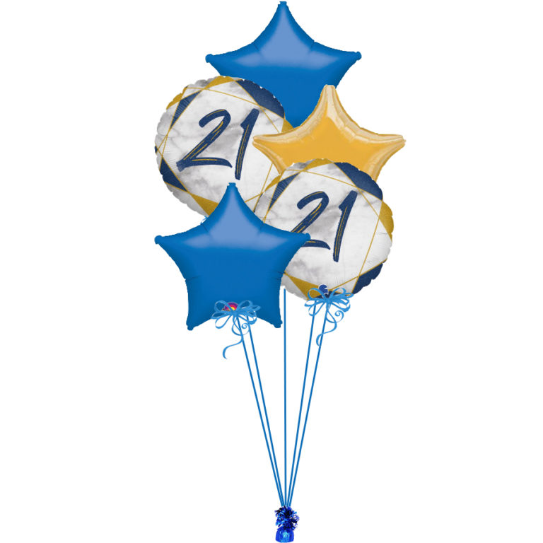 21st Birthday Balloons | Magic Balloons